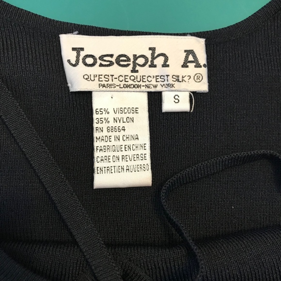 Joseph | Tops | Joseph A Black Stretch Top With Keyhole Front | Poshmark
